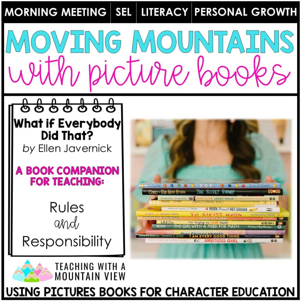 Classroom Rules and Responsibility Lessons | SEL Activities | Character ...