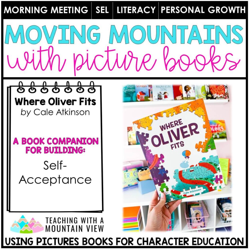 Self-Acceptance Lessons | SEL Activities | Picture Book Character ...