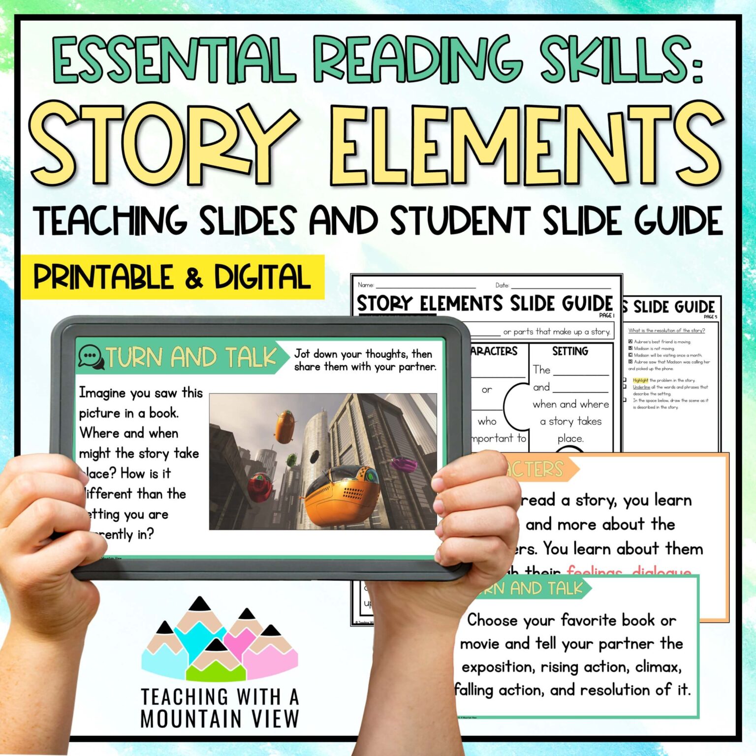 Story Elements Reading Lesson | Slideshow and Lessons for Story ...