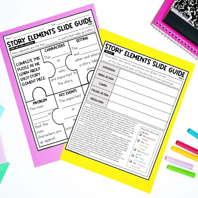 Story Elements Reading Lesson | Slideshow and Lessons for Story ...