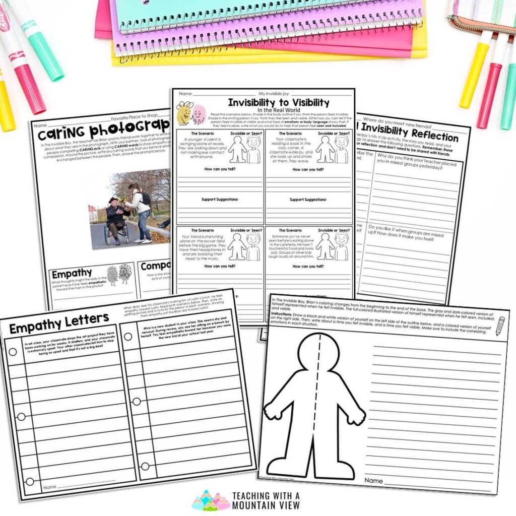 Empathy Lessons | SEL Activities | Character Education with Picture ...