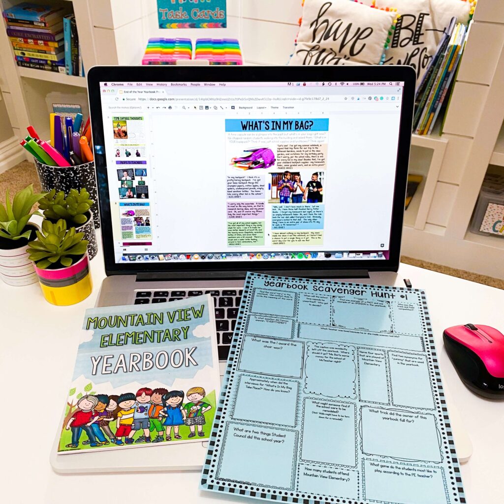 End of the Year Activities Bundle - Teaching with a Mountain View