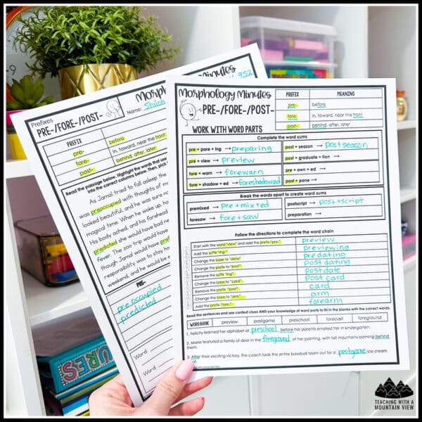 The Complete Guide to Teaching Prefixes and Suffixes - Teaching with a ...
