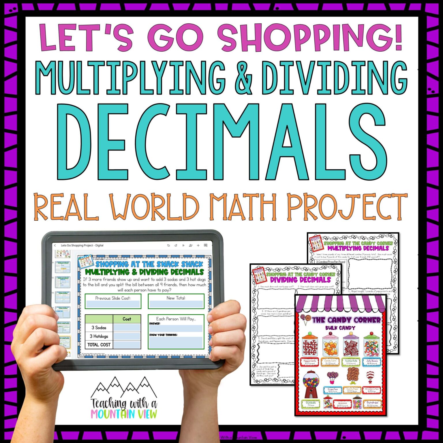 Math Projects BUNDLE | Real-World Activities for Math Skills - Teaching ...