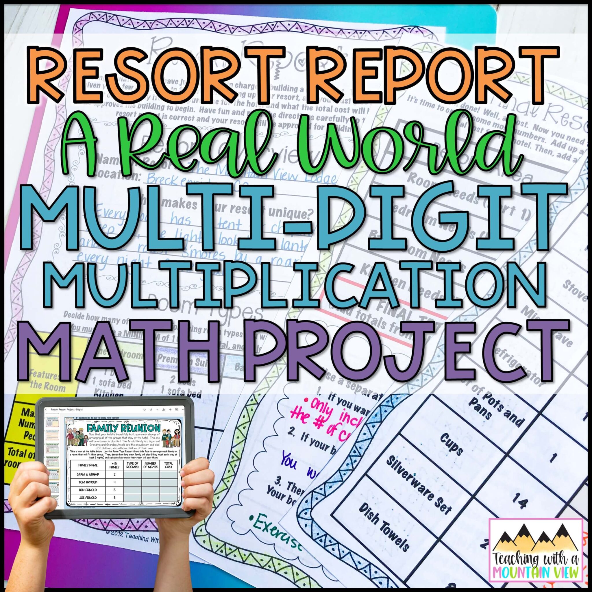 Math Projects BUNDLE | Real-World Activities for Math Skills - Teaching ...
