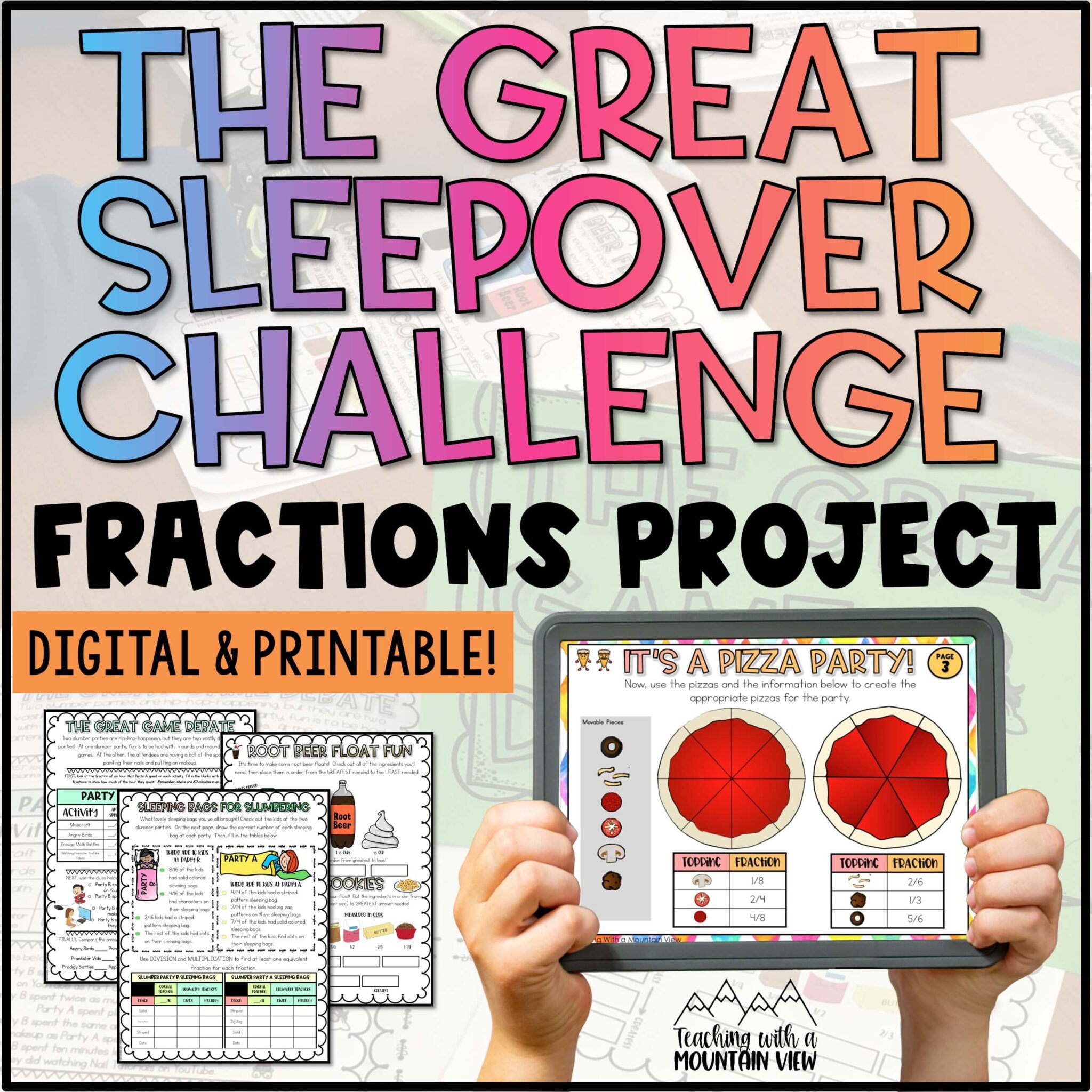 Fractions Project - Teaching with a Mountain View
