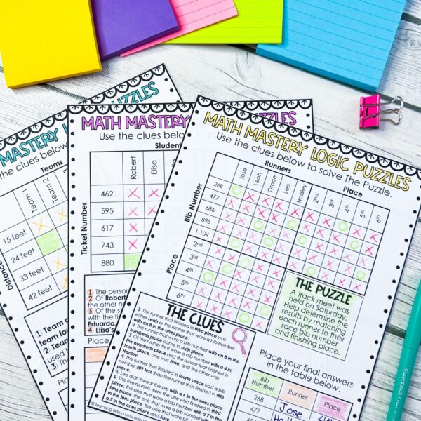 Math Logic Puzzles Archives - Teaching with a Mountain View