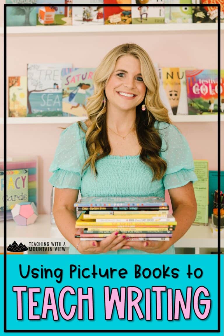 Using Picture Books to Teach Writing - Teaching with a Mountain View