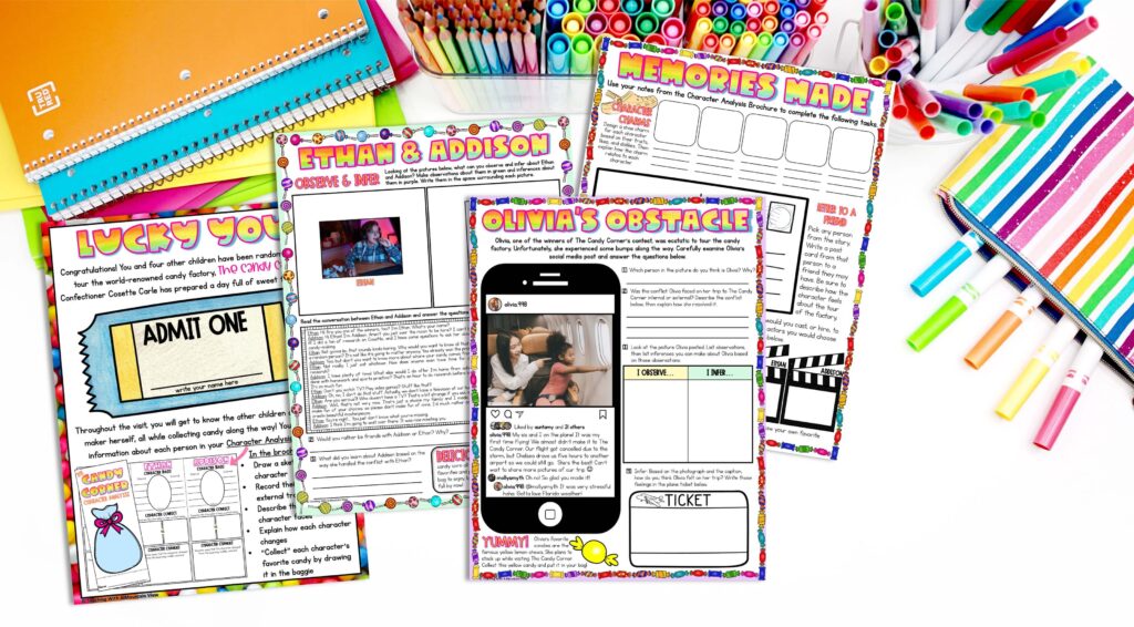 Character Traits Reading Project | Reading Comprehension Enrichment ...