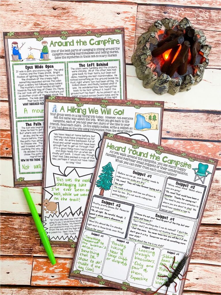 Inference Project | Making Inferences - Teaching with a Mountain View