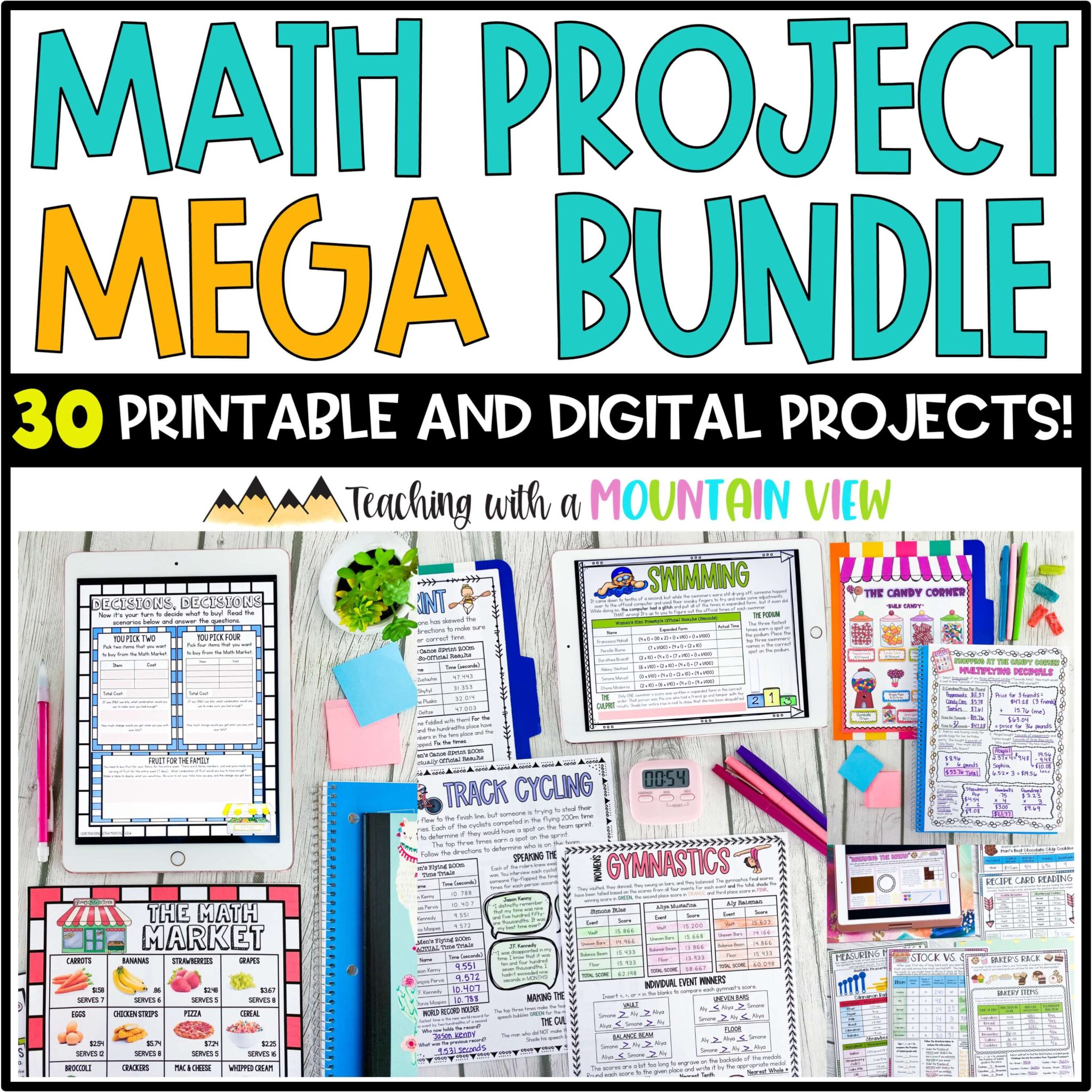 Math Projects: Differentiated Hands-On Learning - Teaching with a ...