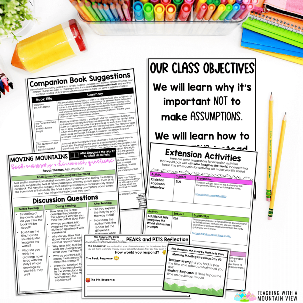 Dangers of Making Assumptions | First Impressions Activities | SEL ...