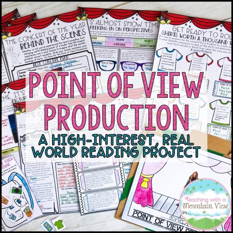Point of View Reading Project - Teaching with a Mountain View