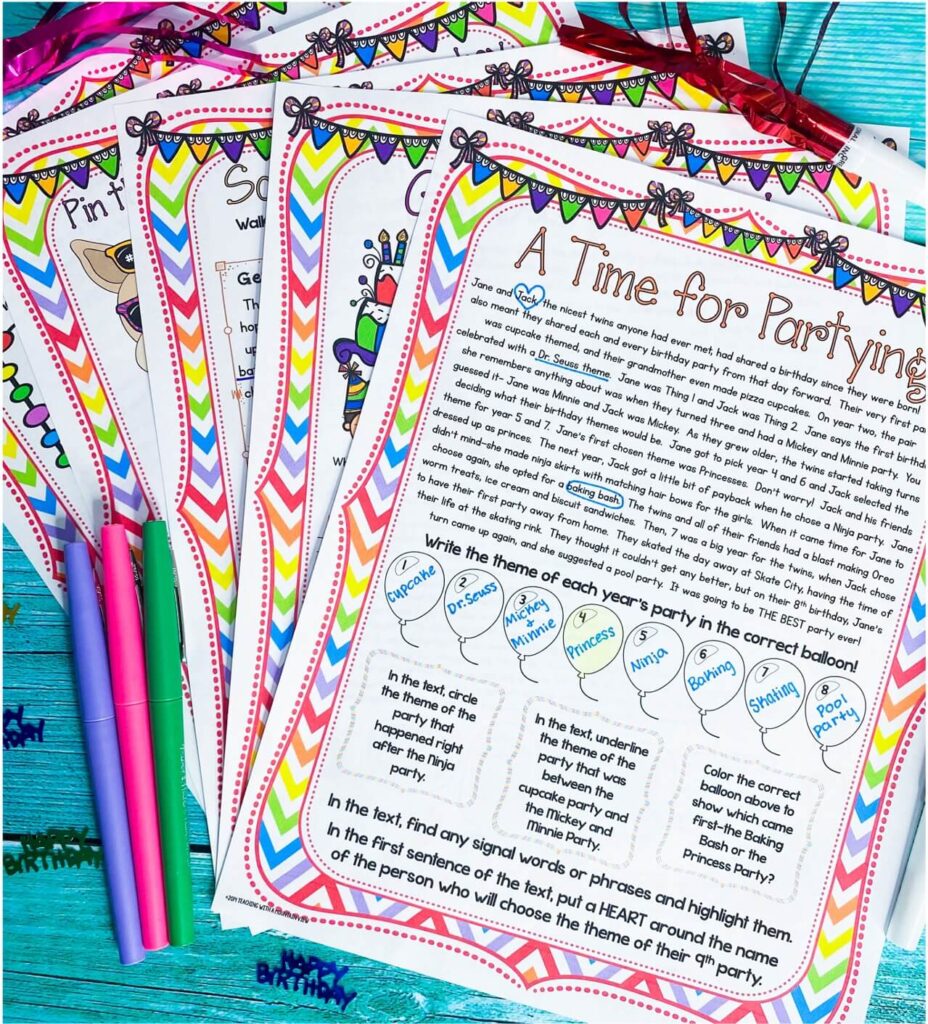 Sequencing Reading Project - Teaching with a Mountain View