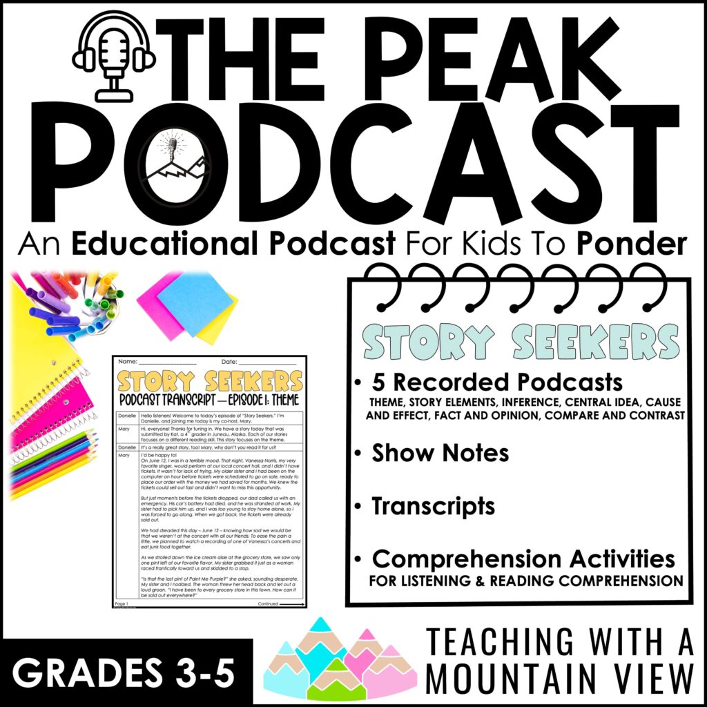 Reading Skill Podcasts for Reading and Listening Comprehension ...