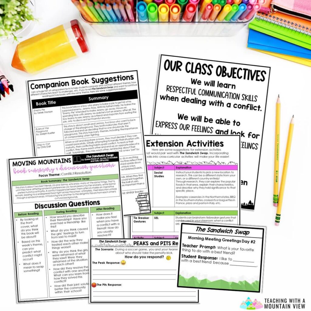 Conflict Resolution Skills for Elementary Students | SEL Activities ...