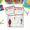 Fall Math Multi-Step Word Problem Scavenger Hunt - Teaching with a ...