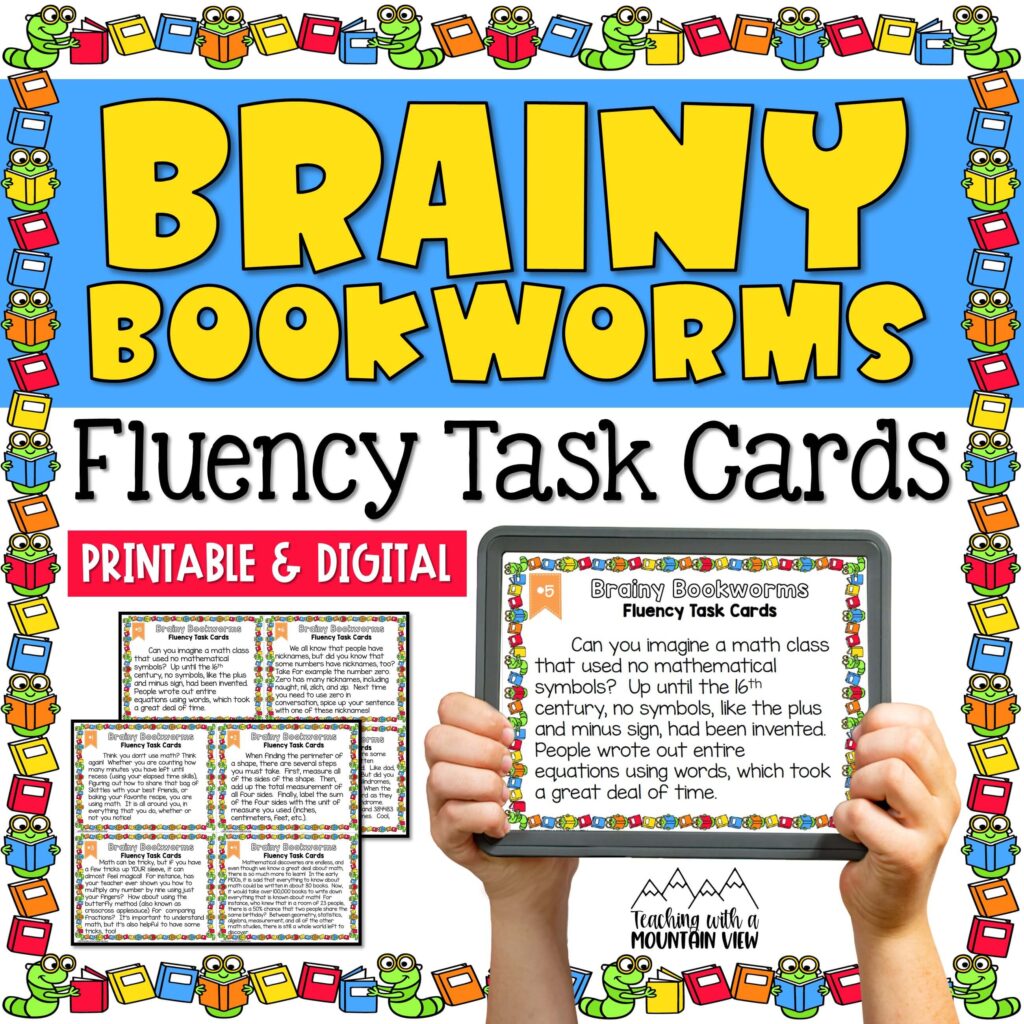 Fun Facts Reading Fluency - Teaching with a Mountain View