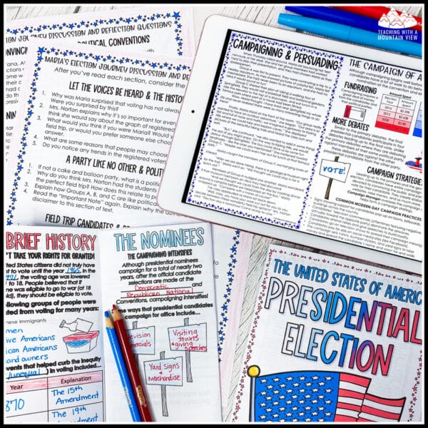 Teaching the Presidential Election - Teaching with a Mountain View