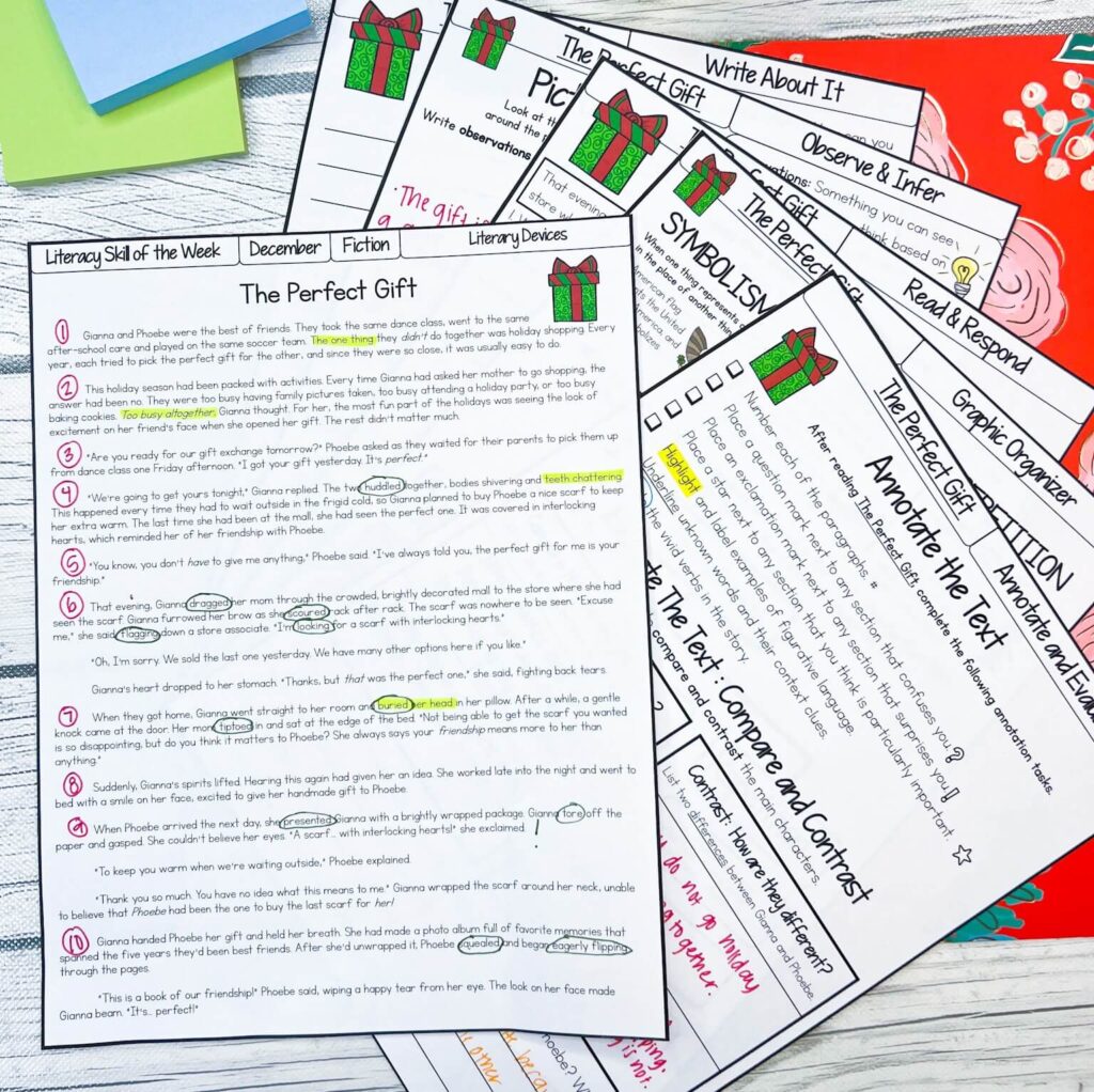 December Reading Comprehension Passages | Winter Holiday Reading ...