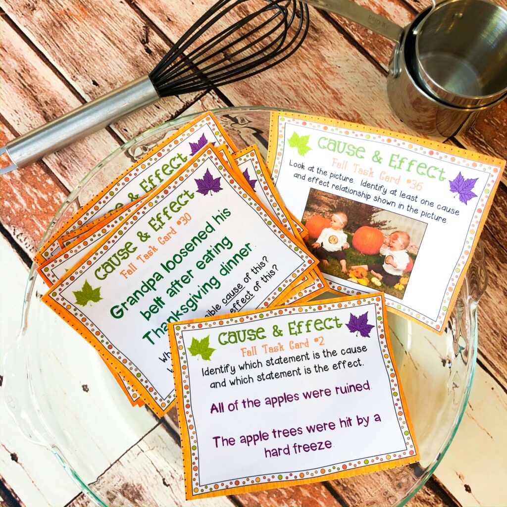 Cause and Effect Archives - Teaching with a Mountain View