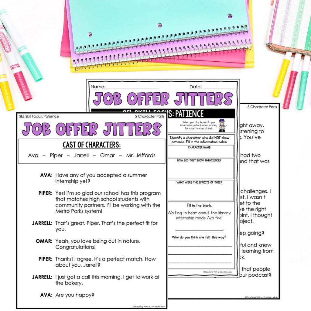 SET THREE Character Education Reader’s Theater Scripts | SEL | Fluency ...