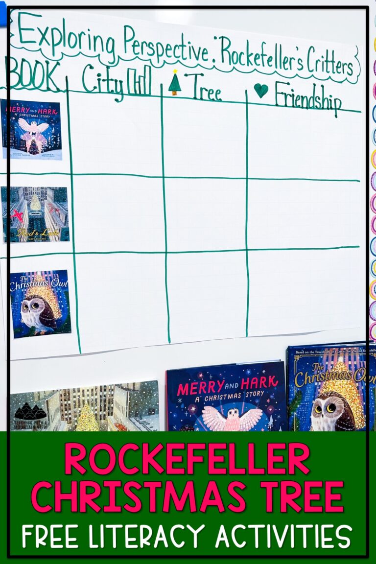 Free Rockefeller Christmas Tree Literacy Activities - Teaching with a ...