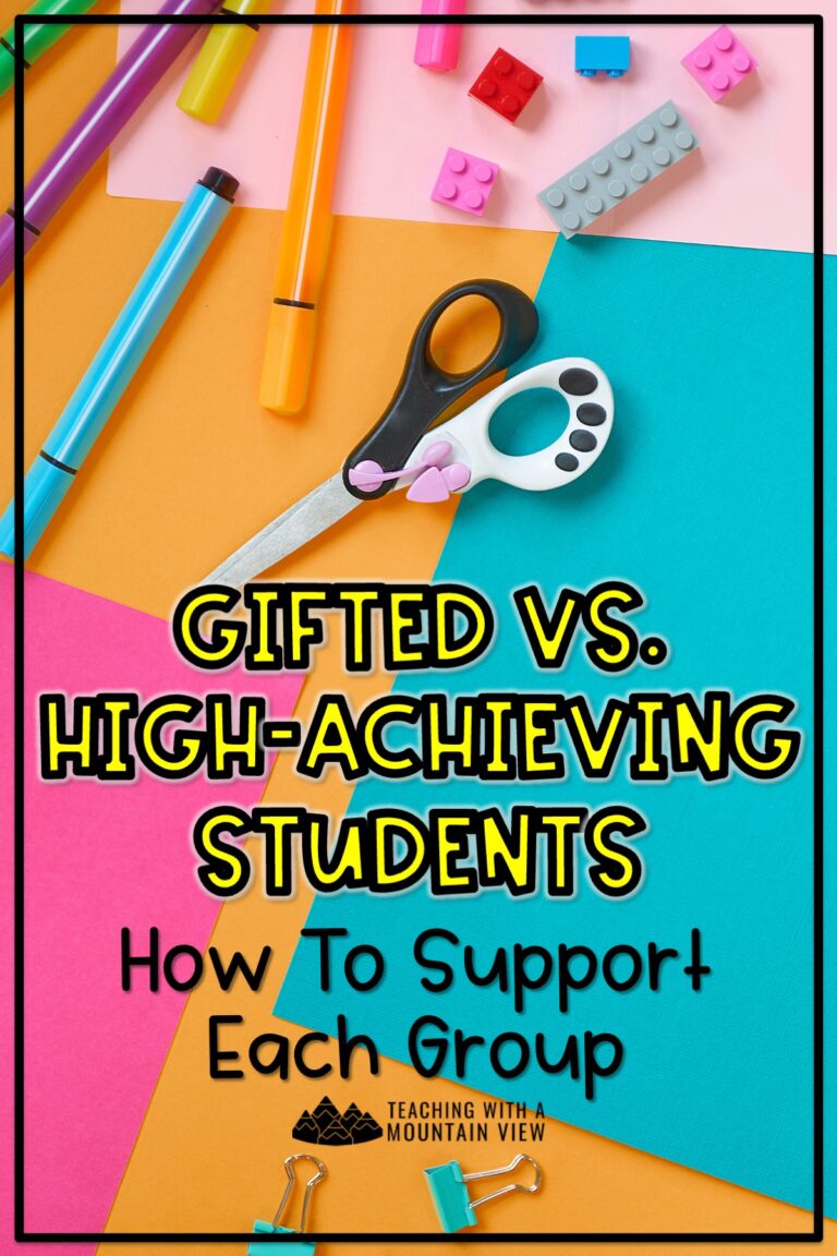 Gifted and High-Achieving Students: How to Identify and Support These ...