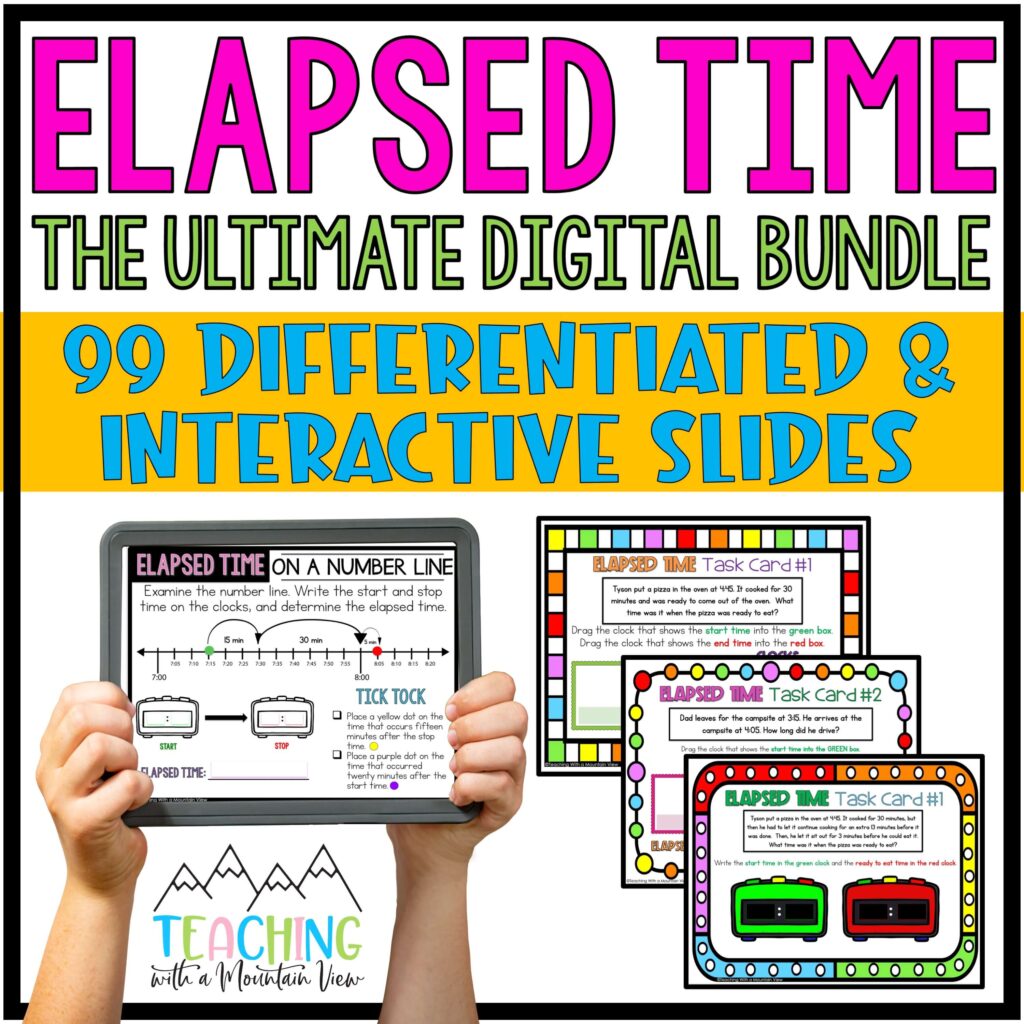 Elapsed Time Digital Activities - Teaching with a Mountain View
