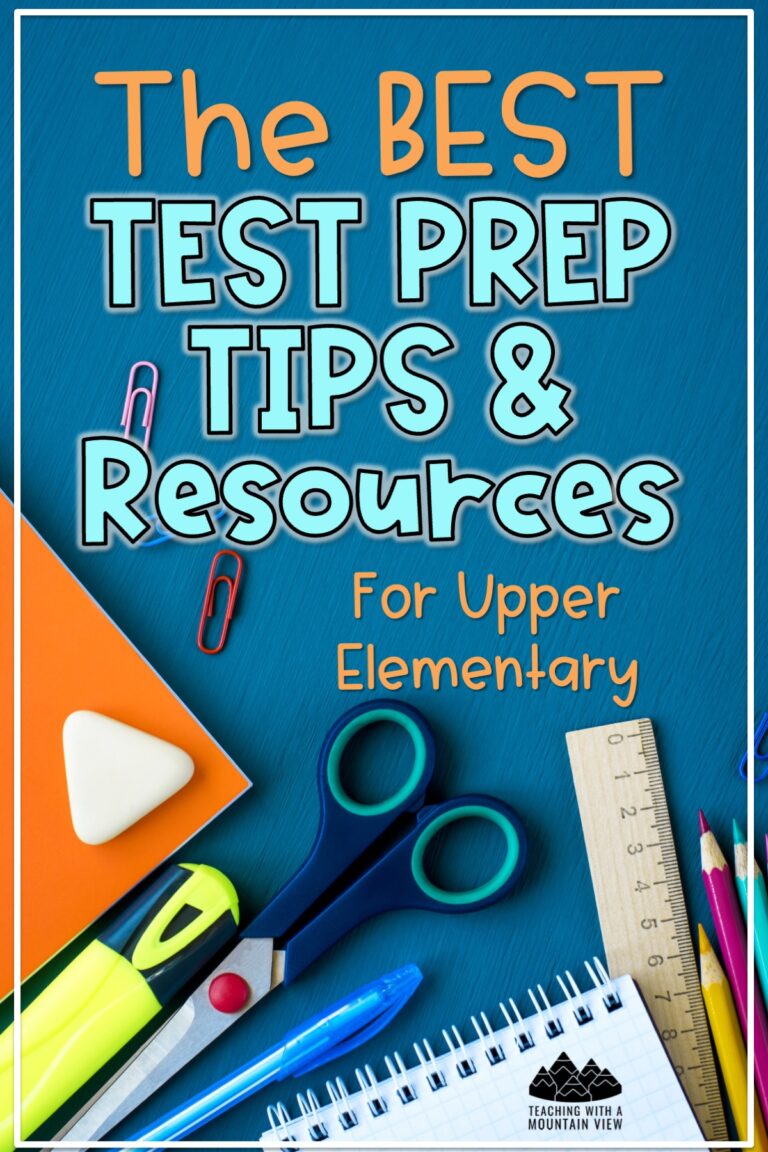 The Best Test Prep Tips, Strategies, and Resources for Upper Elementary ...