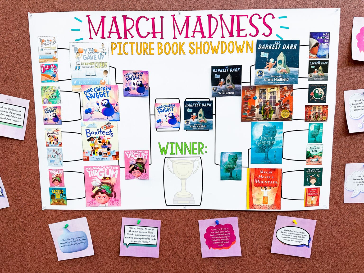 Easy Picture Book Showdown Competition for March Madness in the ...